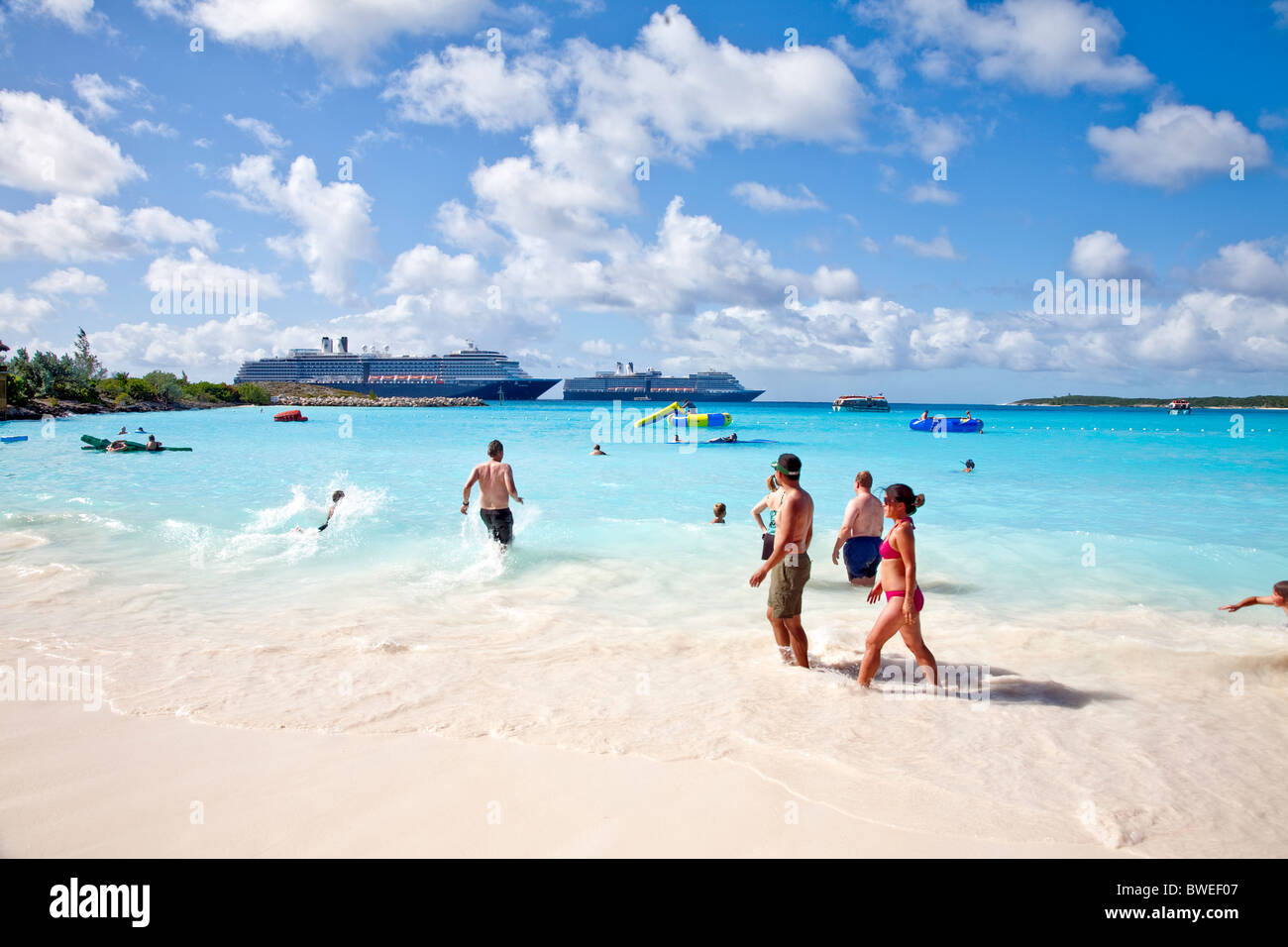 The Caribbean Island of "Half Moon Cay" Bahamas;Caribbean;Natural ...