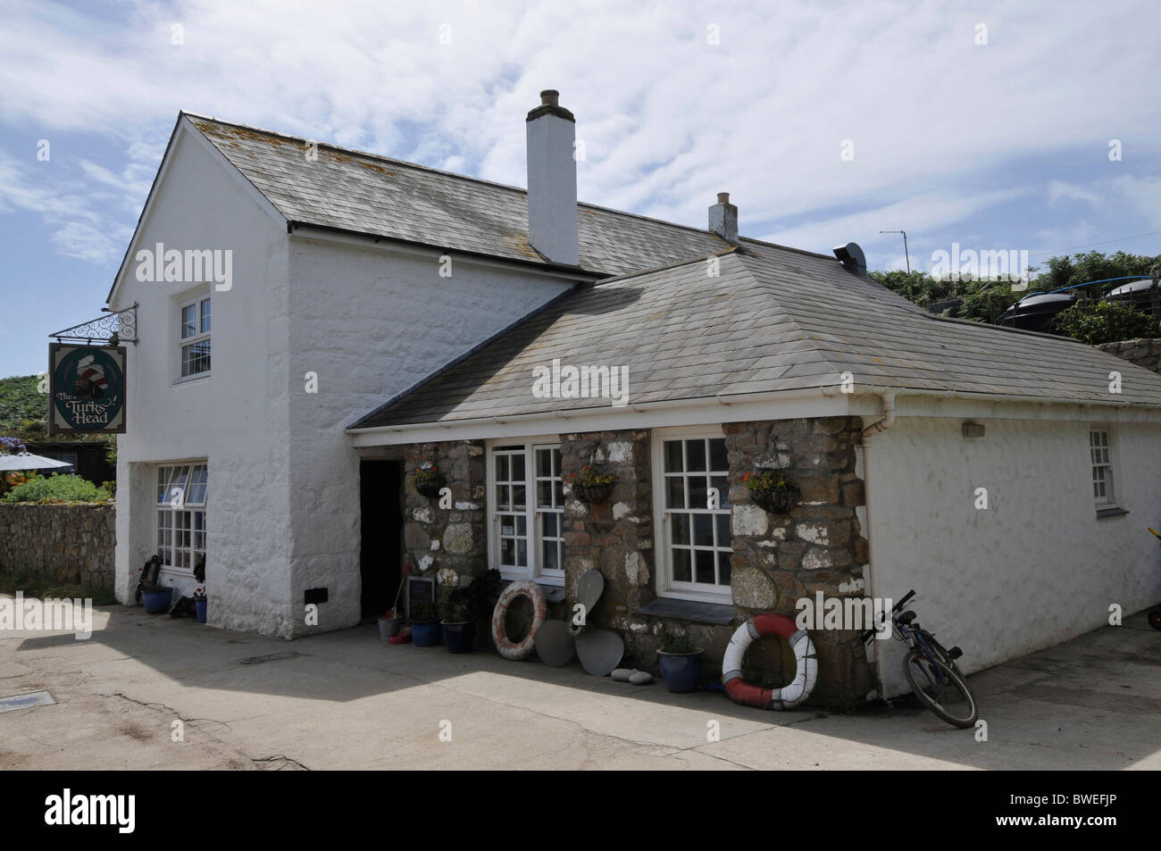 St agnes: turk's head pub hi-res stock photography and images - Alamy