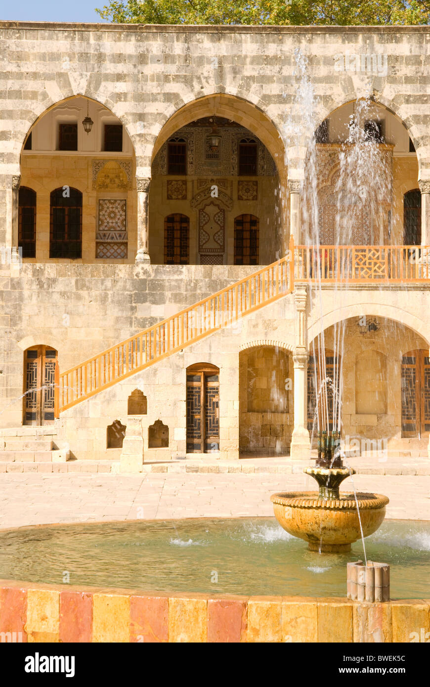 Beiteddine Palace, Beiteddine, Chouf, LEBANON Stock Photo - Alamy