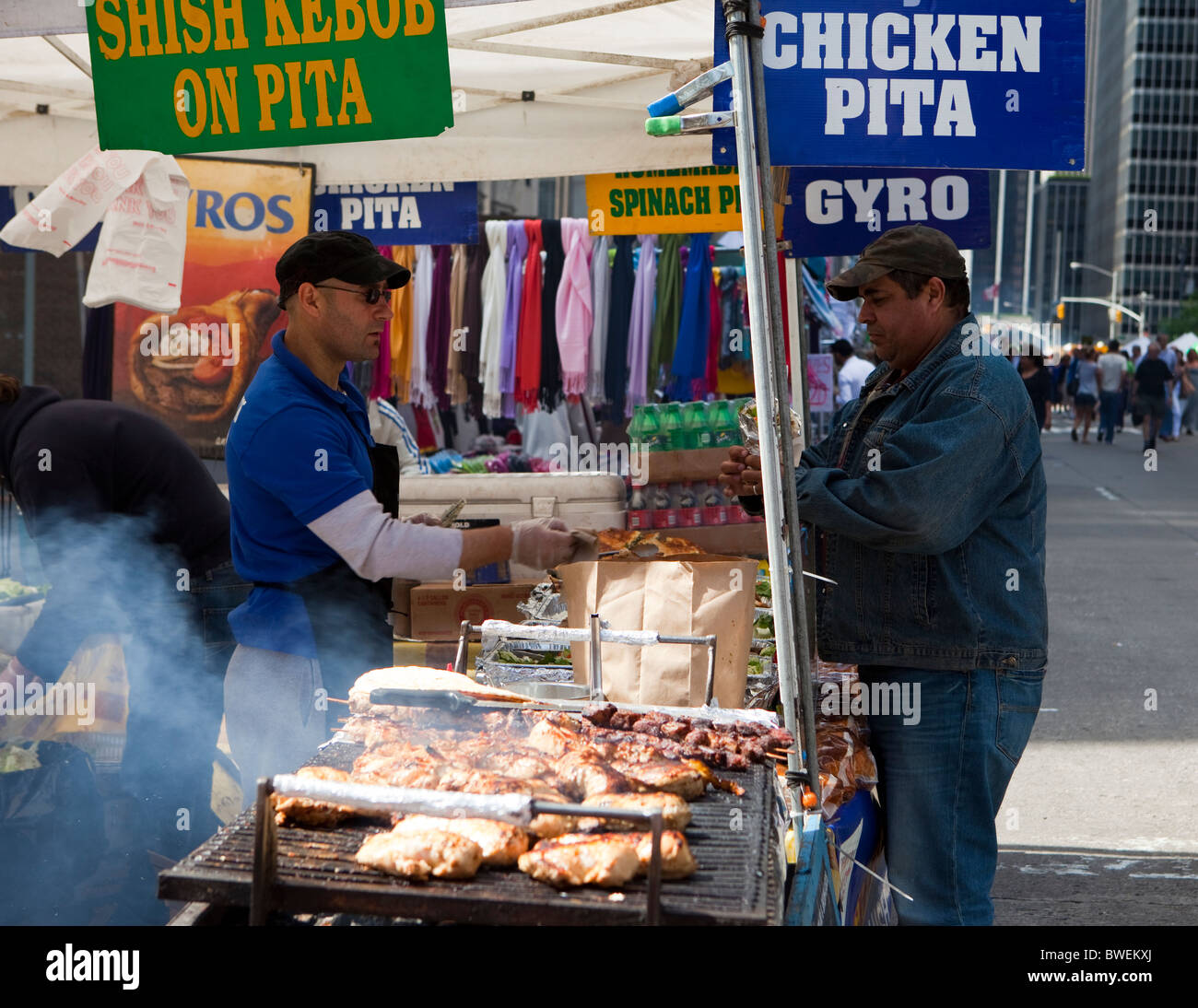 Gyros Stand, AKA Doner Kebab Stock Photo - Alamy