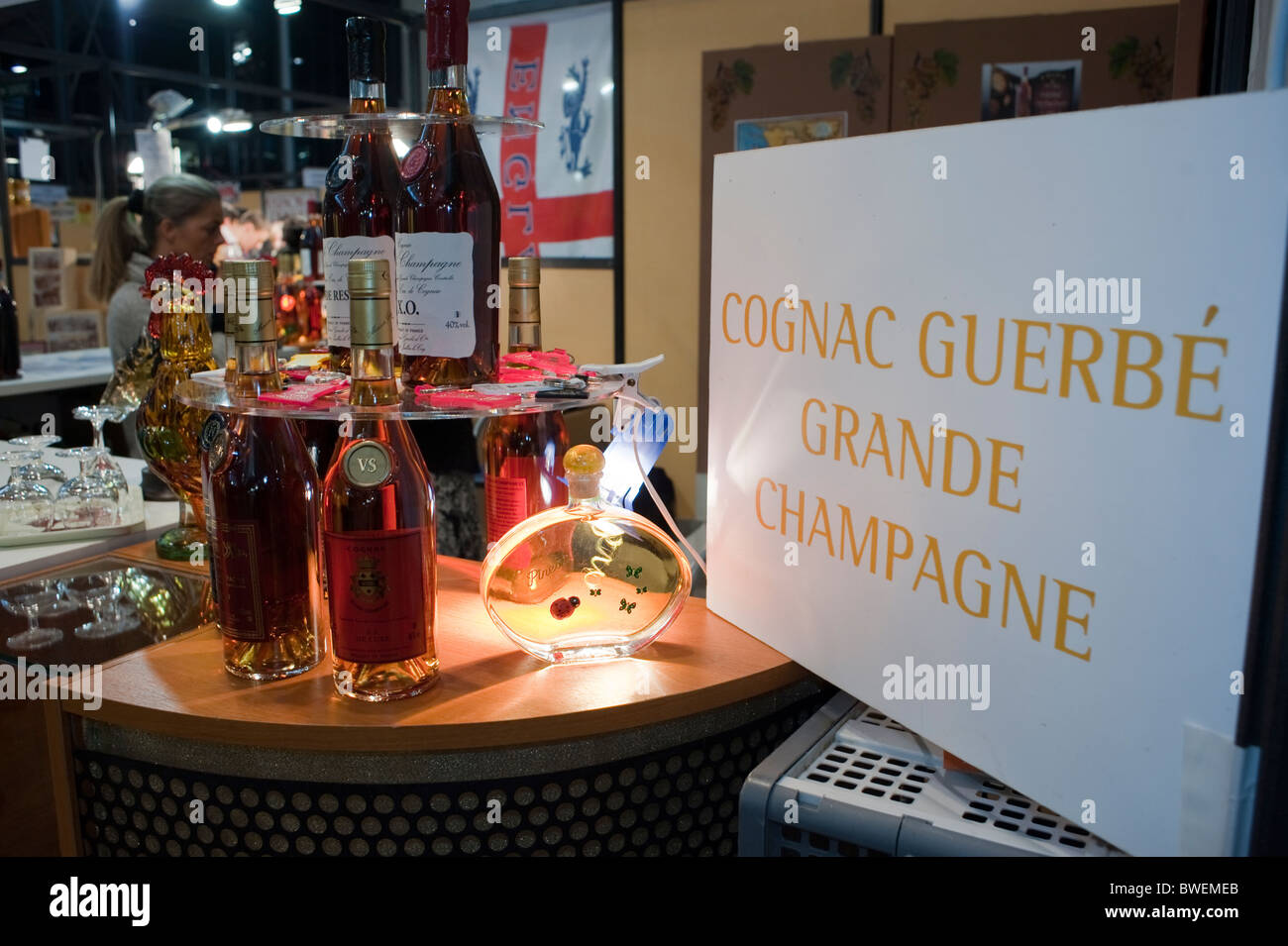 Paris, France, French Cuisine Festival, French Cognac, Alcohol on Sale ...