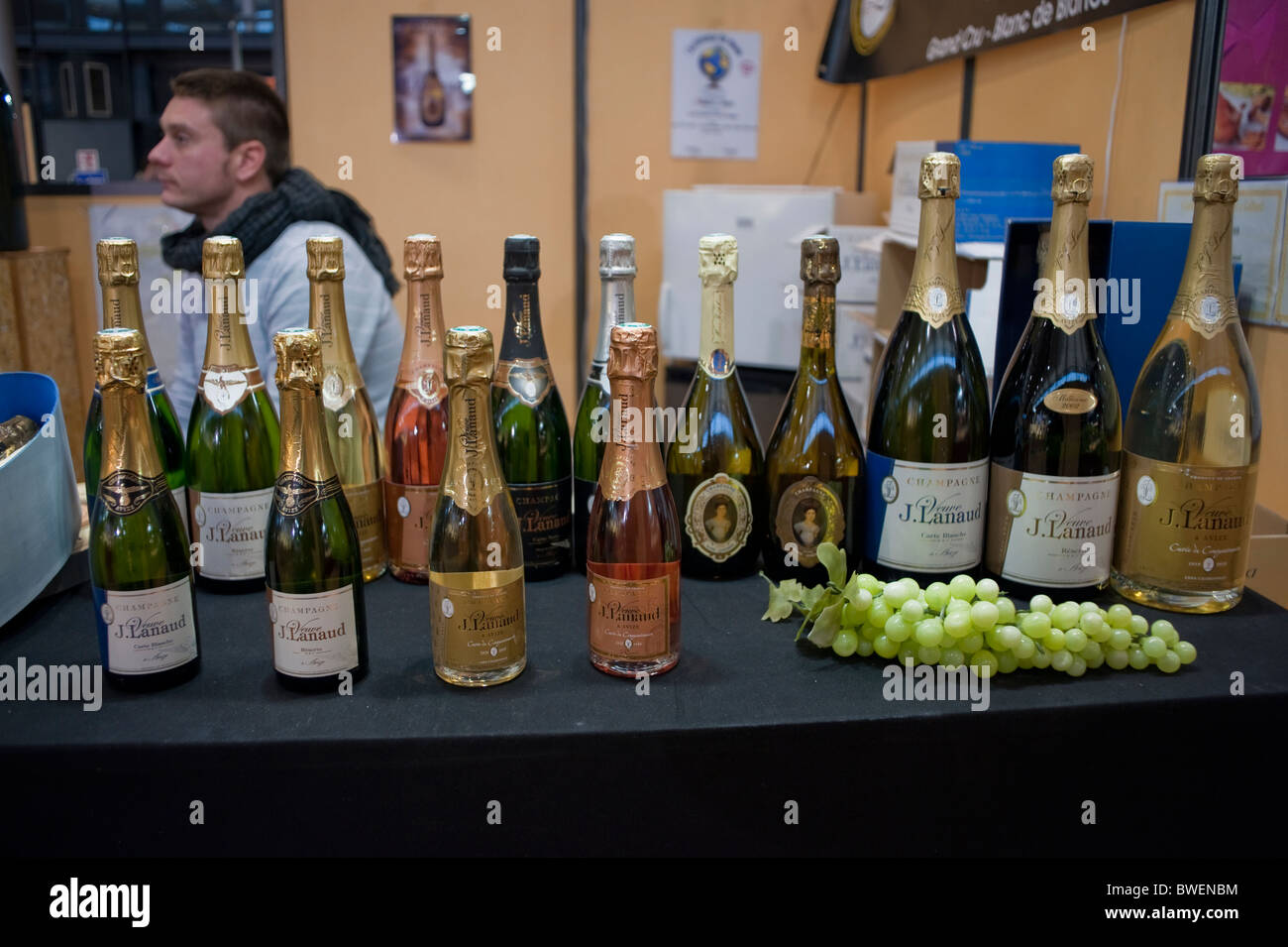 Champagne Producer Display High Resolution Stock Photography and Images ...