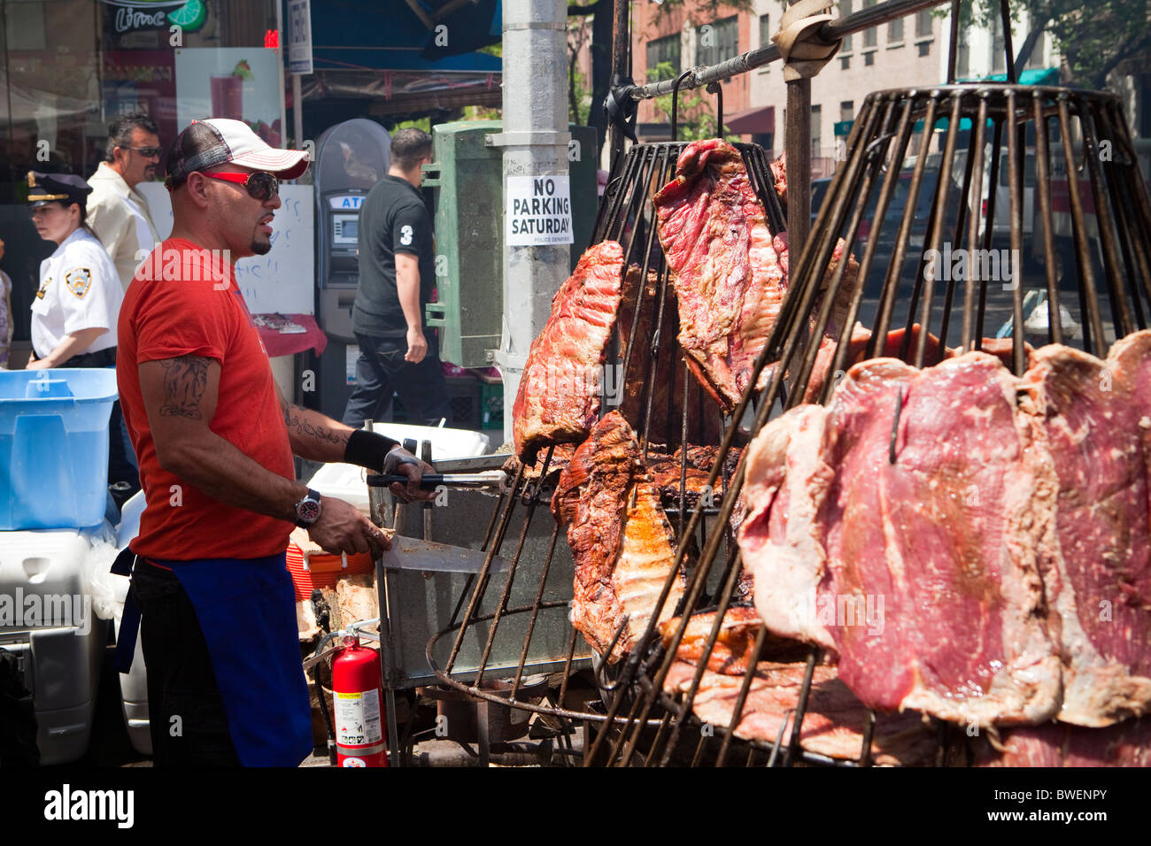Hell's kitchen new york cafe hi-res stock photography and images - Alamy