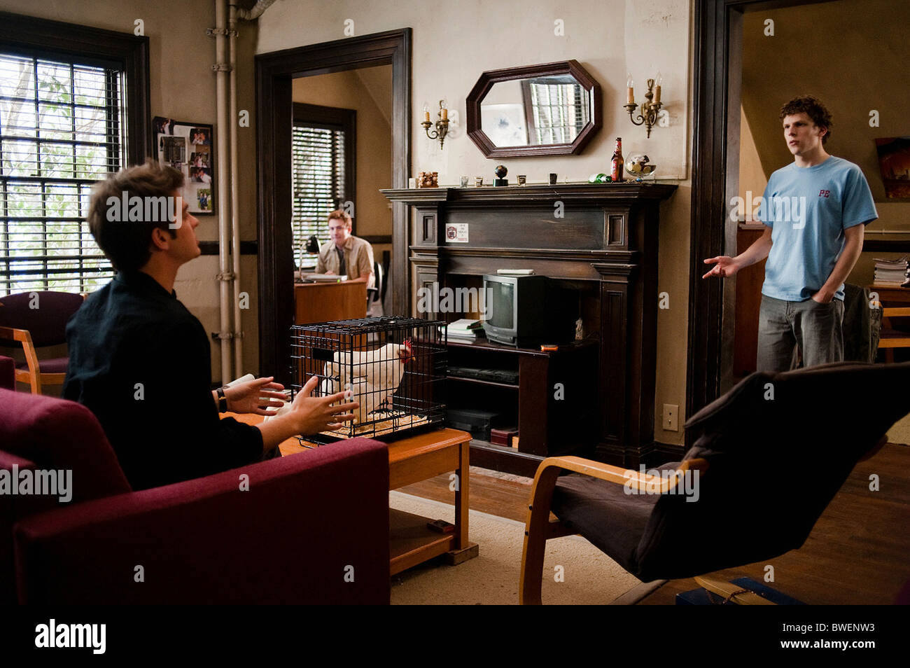 THE SOCIAL NETWORK (2010) JESSIE EISENBERG, ANDREW GARFIELD DAVID ...