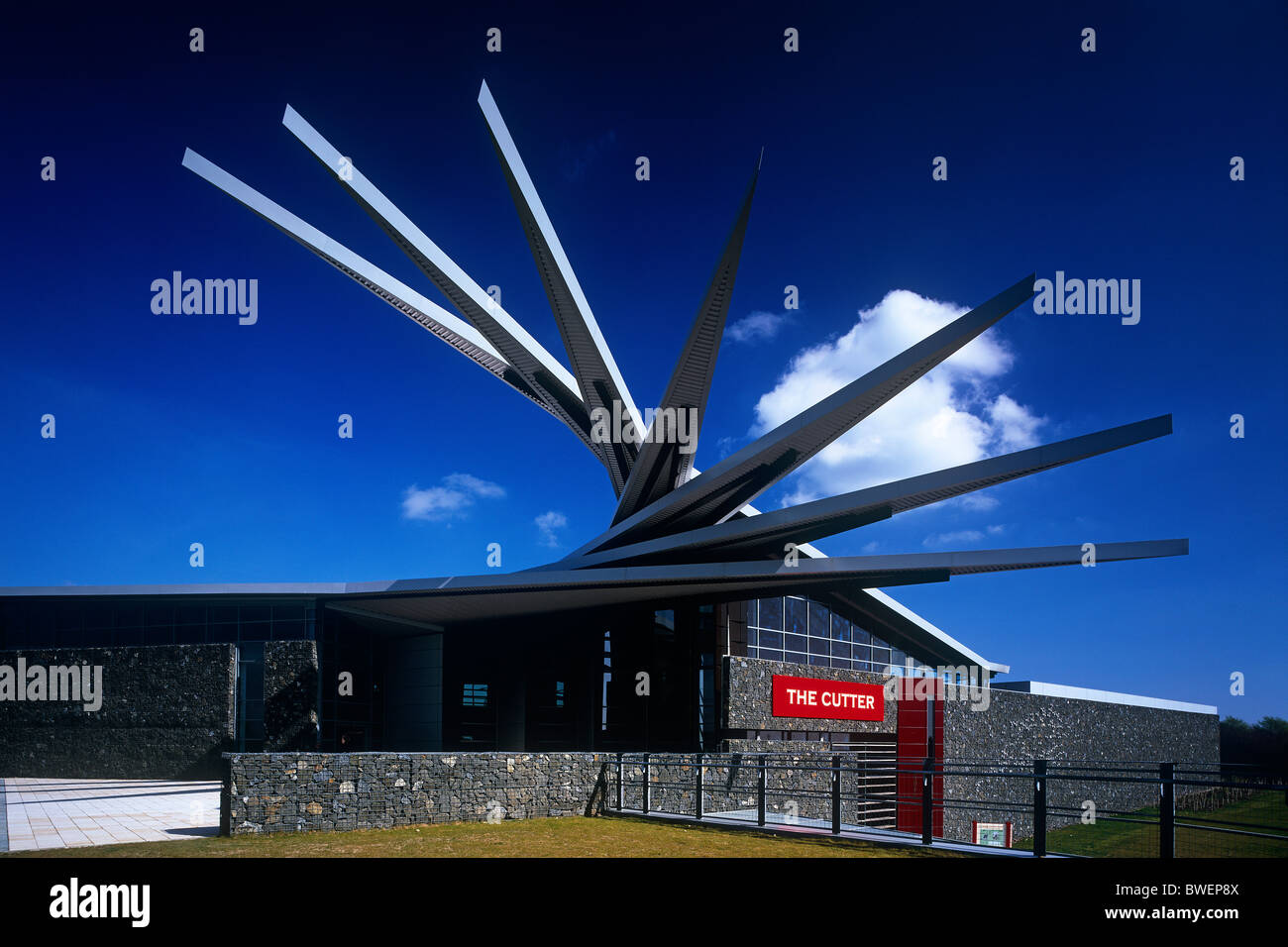 An external view of 'The Cutter' at Woodhorn Colliery Museum in ...