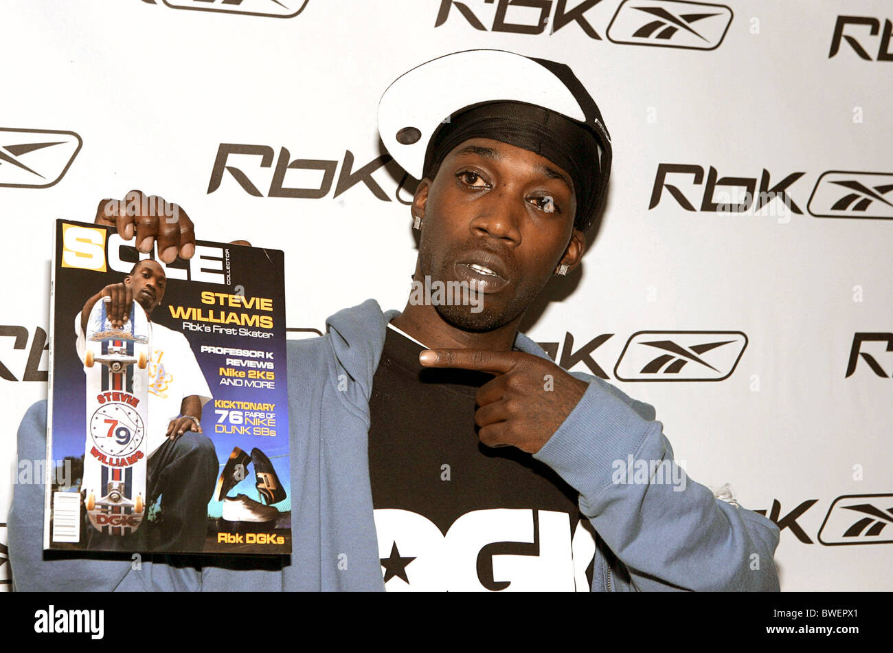 Rbk Allen Iverson Answer IX basketball shoe launch Stock Photo - Alamy