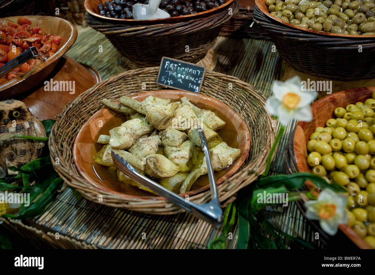 French Food, Festival, Paris, France, detail Delicatessen "Provincial ...