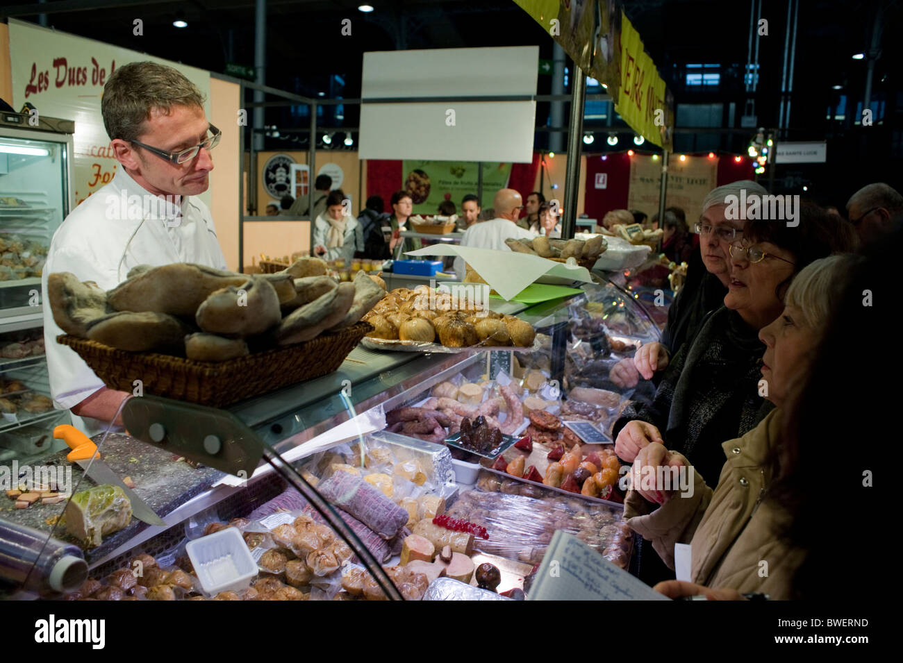 French Food, Festival, Paris, France, Crowd people, Women Shopping ...
