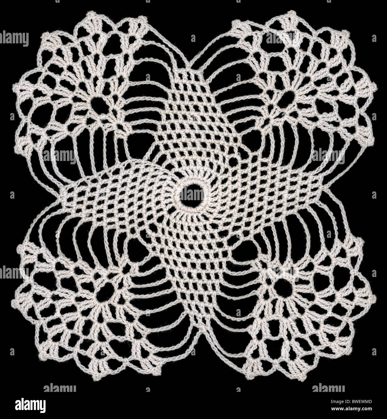 Retro embroidery lace square background Stock Photo - Alamy