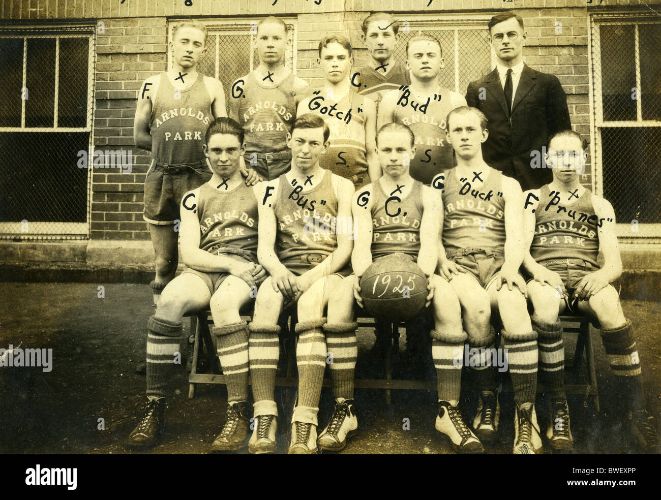 Basketball 1920s hi-res stock photography and images - Alamy