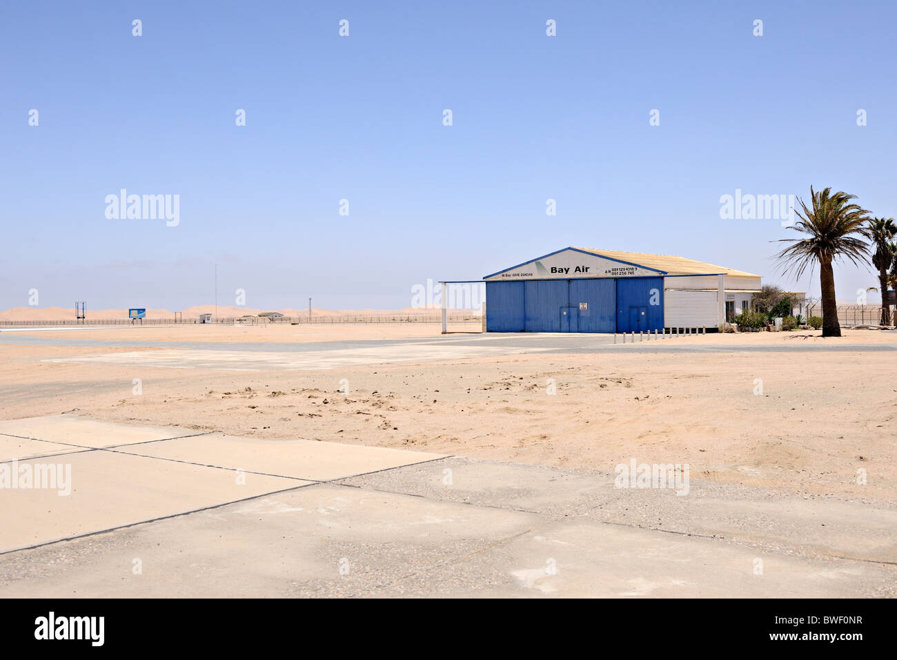 Walvis Bay Airport Namibia Stock Photo - Alamy