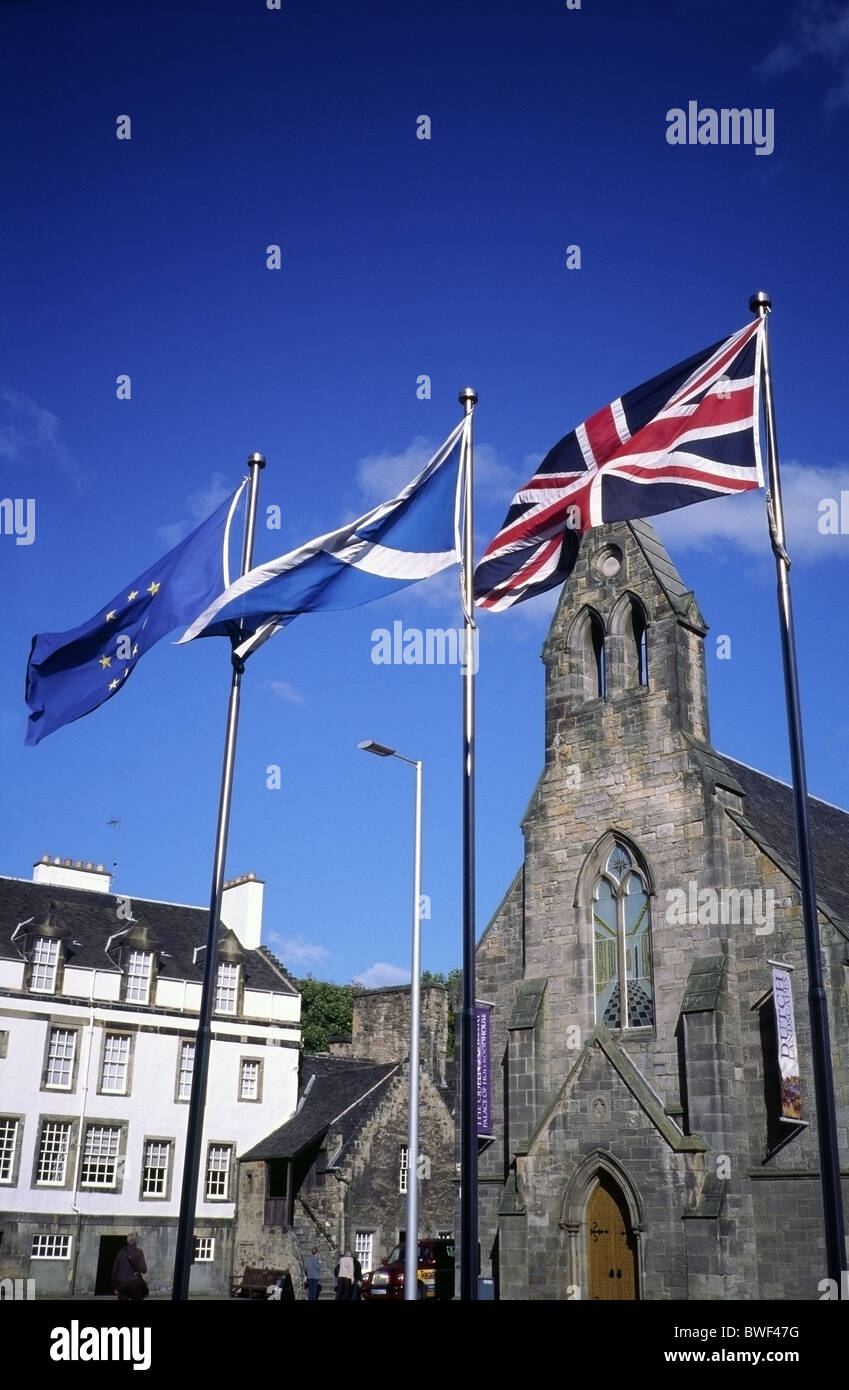 Edinburgh flag hi-res stock photography and images - Alamy