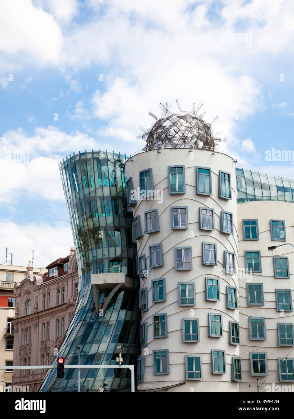 The Dancing House (Tančící dům) in New Town Prague Czech Republic Stock ...