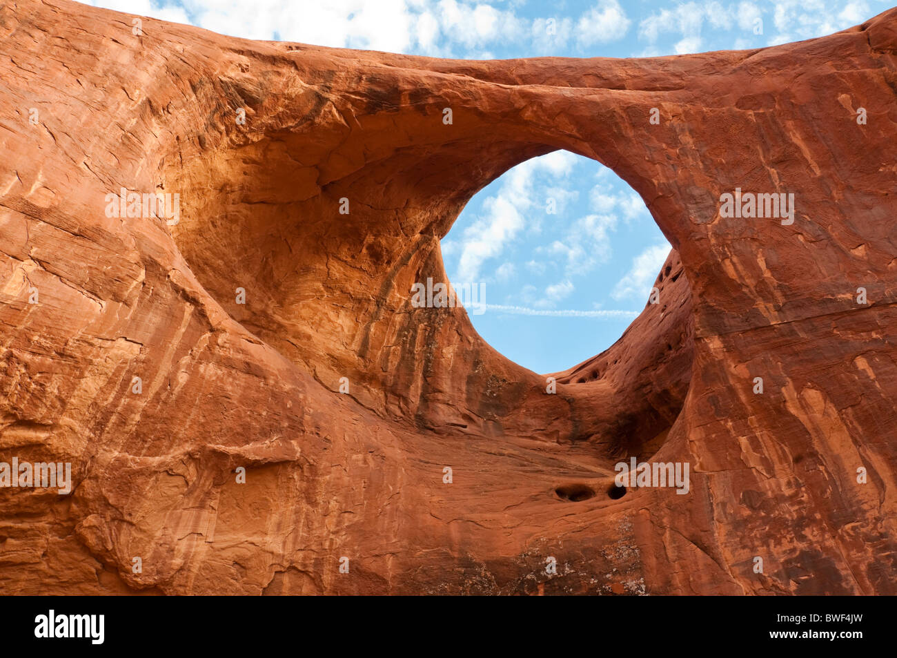 Moccasin Arch, Monument Valley, Arizona, USA Stock Photo - Alamy