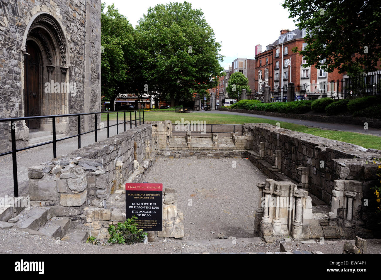 Christ Church Cathedral of the Holy Trinity, Dublin city, Ireland Stock ...