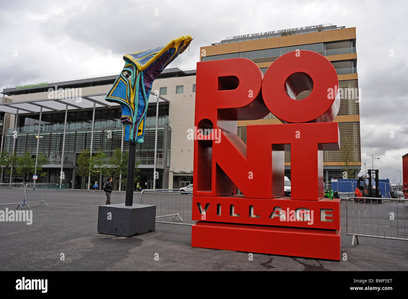 Point Village offices and retail, The Gibson Hotel, Docklands, Dublin ...