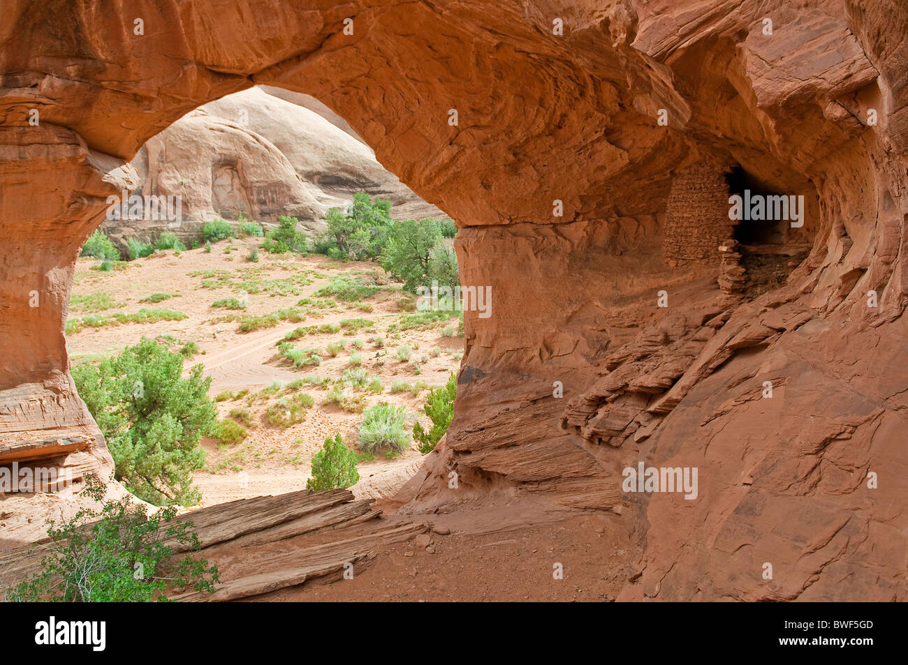 About 1500 year old ruins of the Native American Indians in the ...