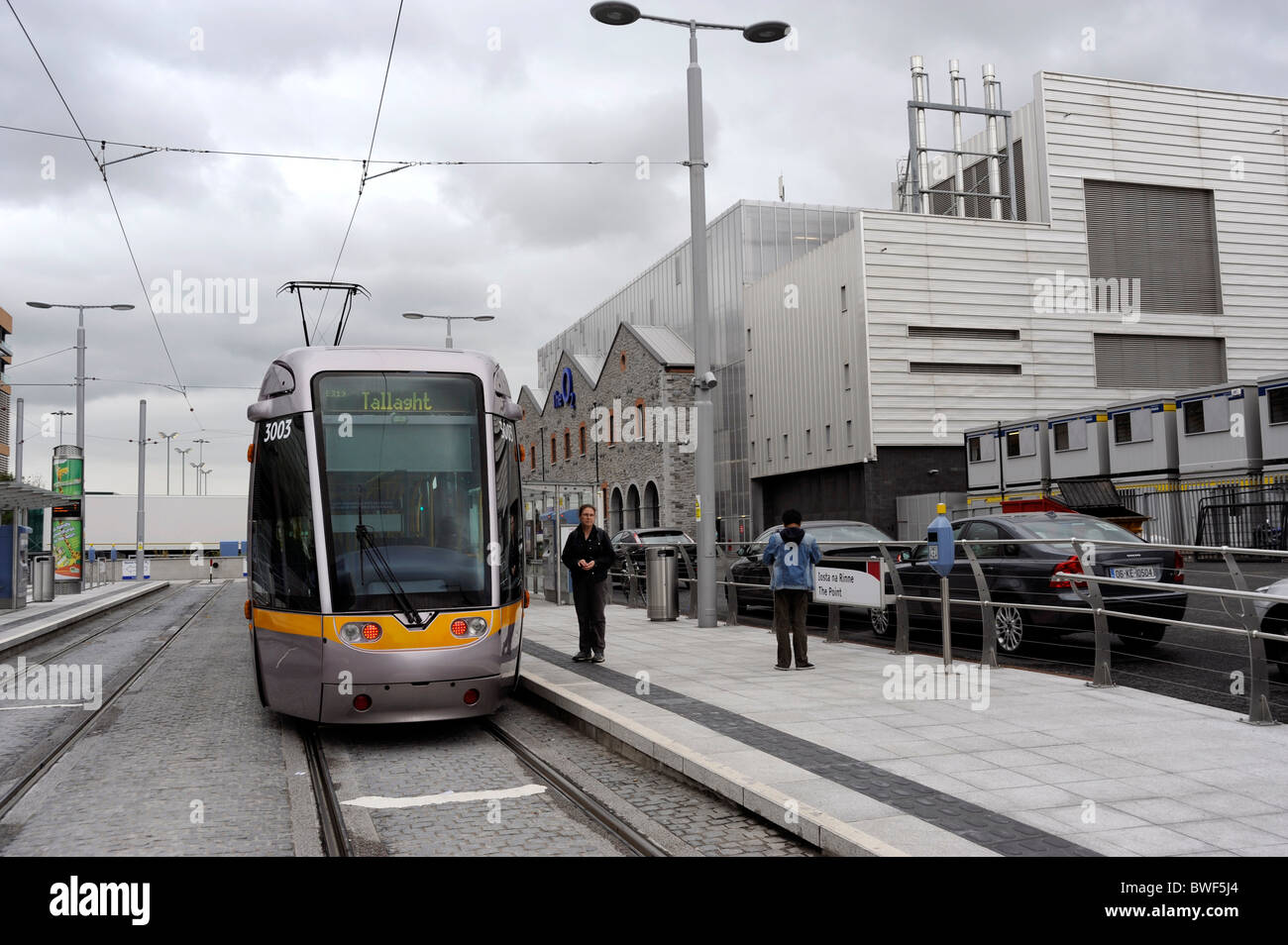 Luas tram dublins light rail tram system hi-res stock photography and ...