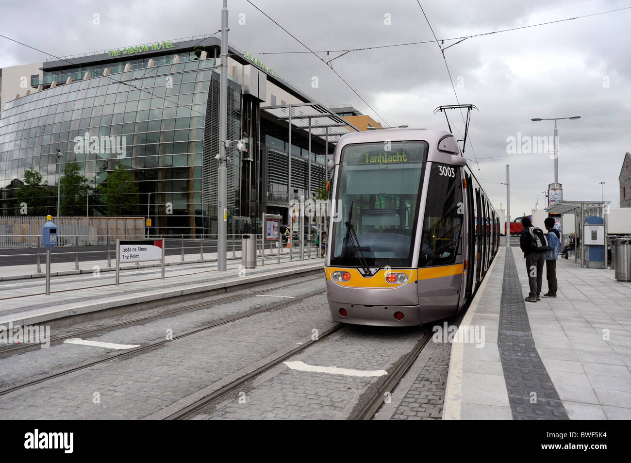 Luas tram dublins light rail tram system hi-res stock photography and ...