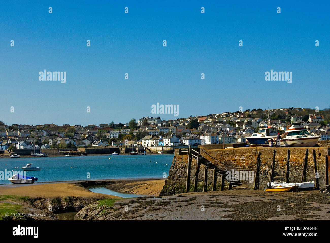 View of Appledore North Devon from Instow Stock Photo - Alamy