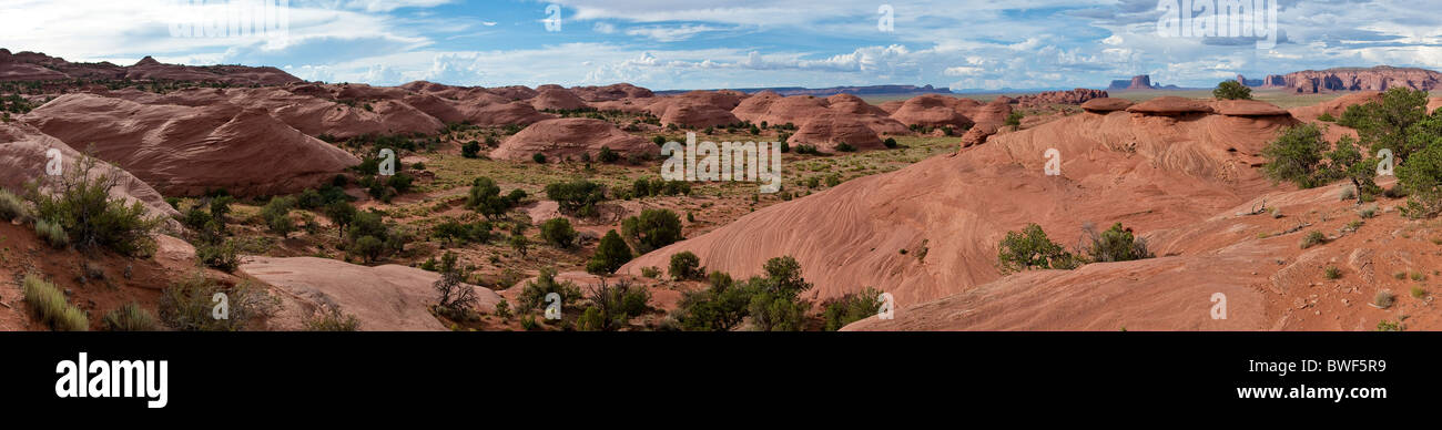 Panoramic view of the Mystery Valley, Arizona, USA Stock Photo - Alamy