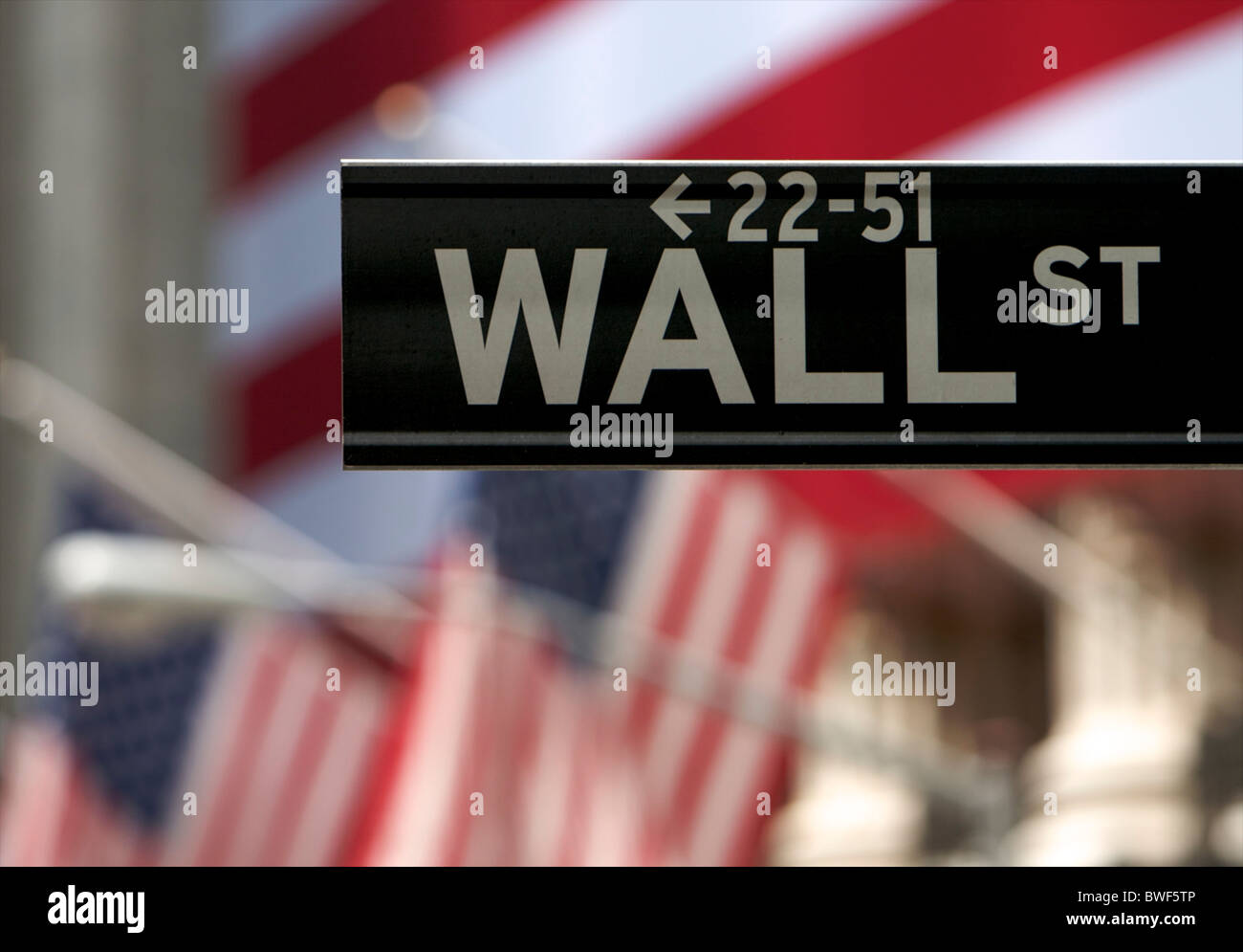 Wall st street sign hi-res stock photography and images - Alamy