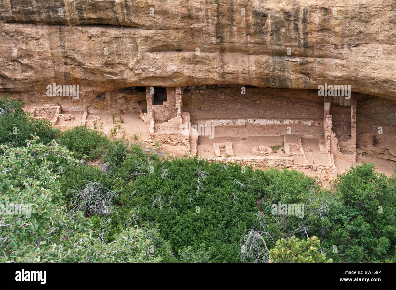 Fire Temple, a cliff dwelling of the Ancestral Puebloans American ...