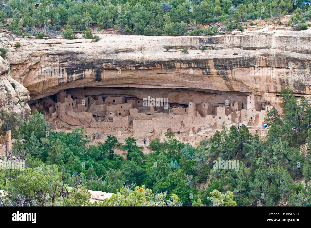 Cliff Palace, Historic buildings in the Ancestral Puebloans, Mesa Verde ...