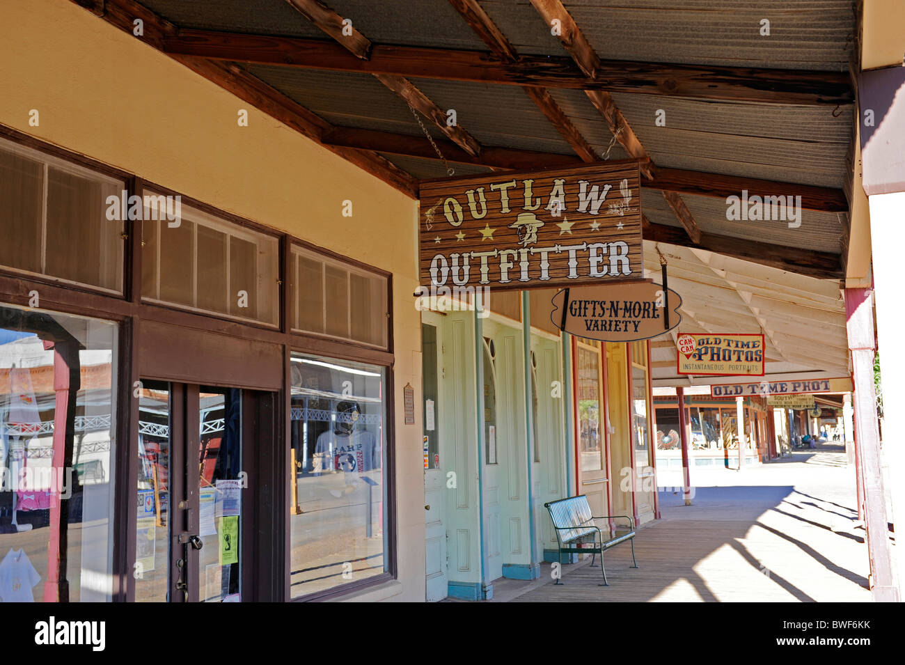 Stores in Tombstone Arizona Stock Photo - Alamy