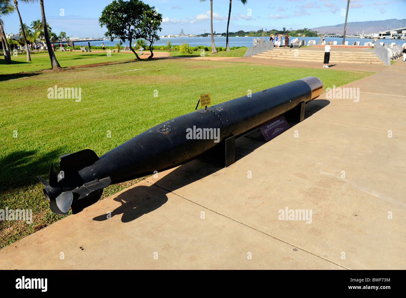 Mark 14 Steam Driven Torpedo on display at Pearl Harbor Pacific ...