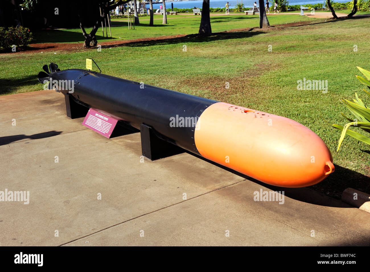 Mark 14 Exercise Torpedo on display at Pearl Harbor Pacific National ...