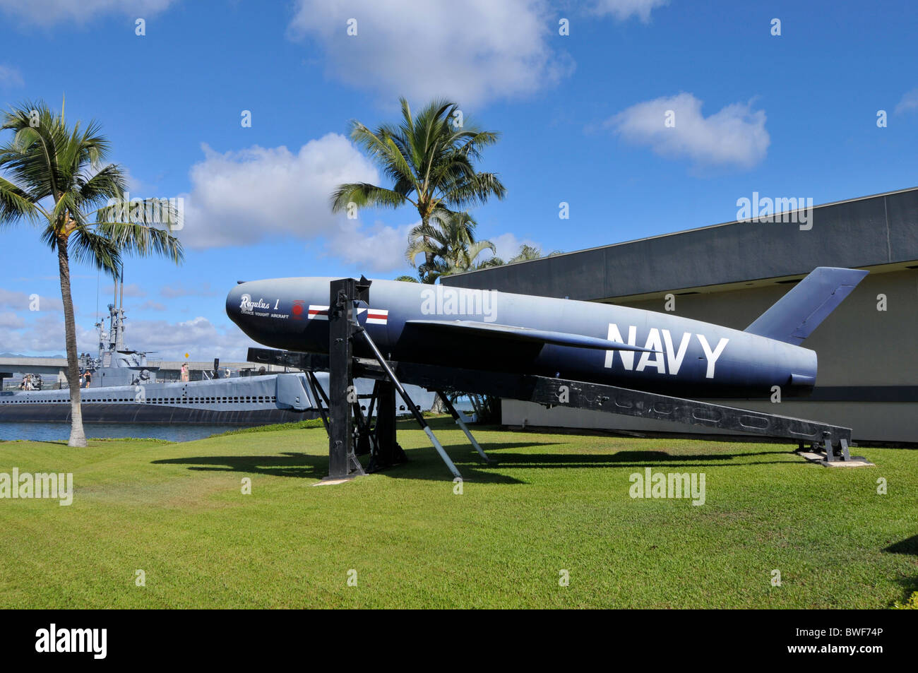Regulus Submarine Launched Retaliatory Missile on display at Pearl ...