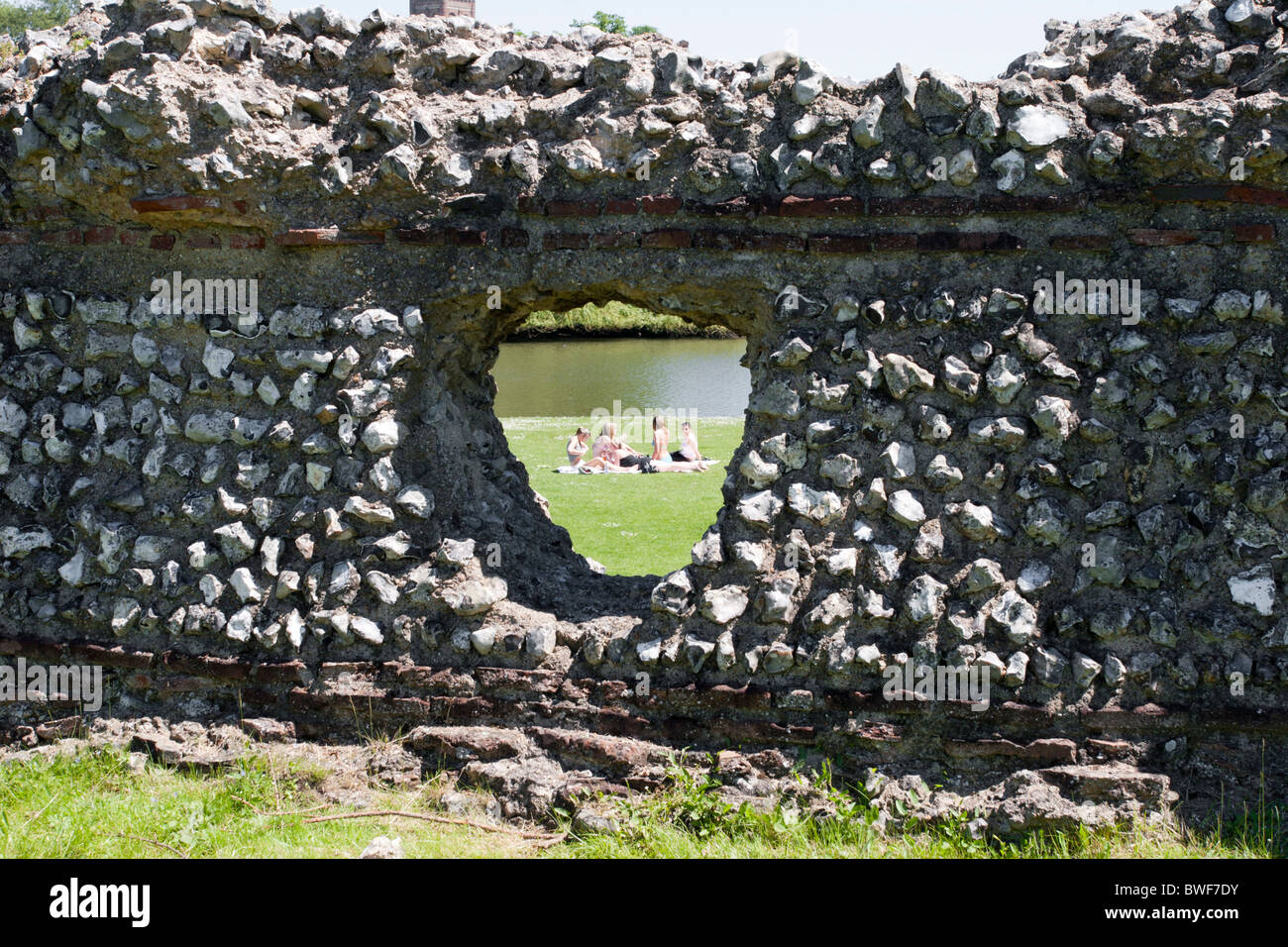 St Albans Roman Wall High Resolution Stock Photography and Images - Alamy