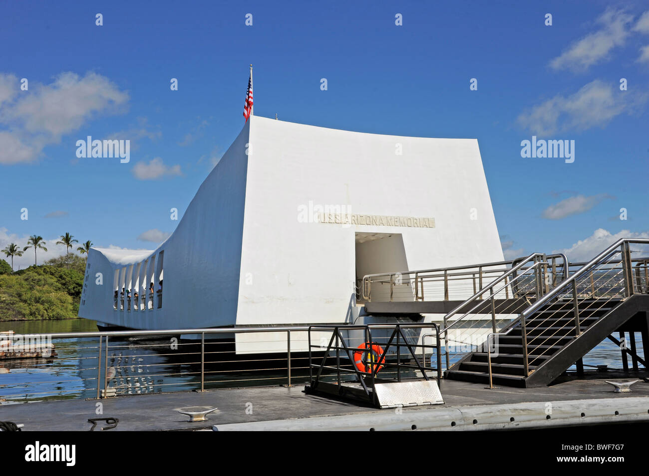 USS Arizona Memorial Pearl Harbor Pacific National Monument Hawaii ...