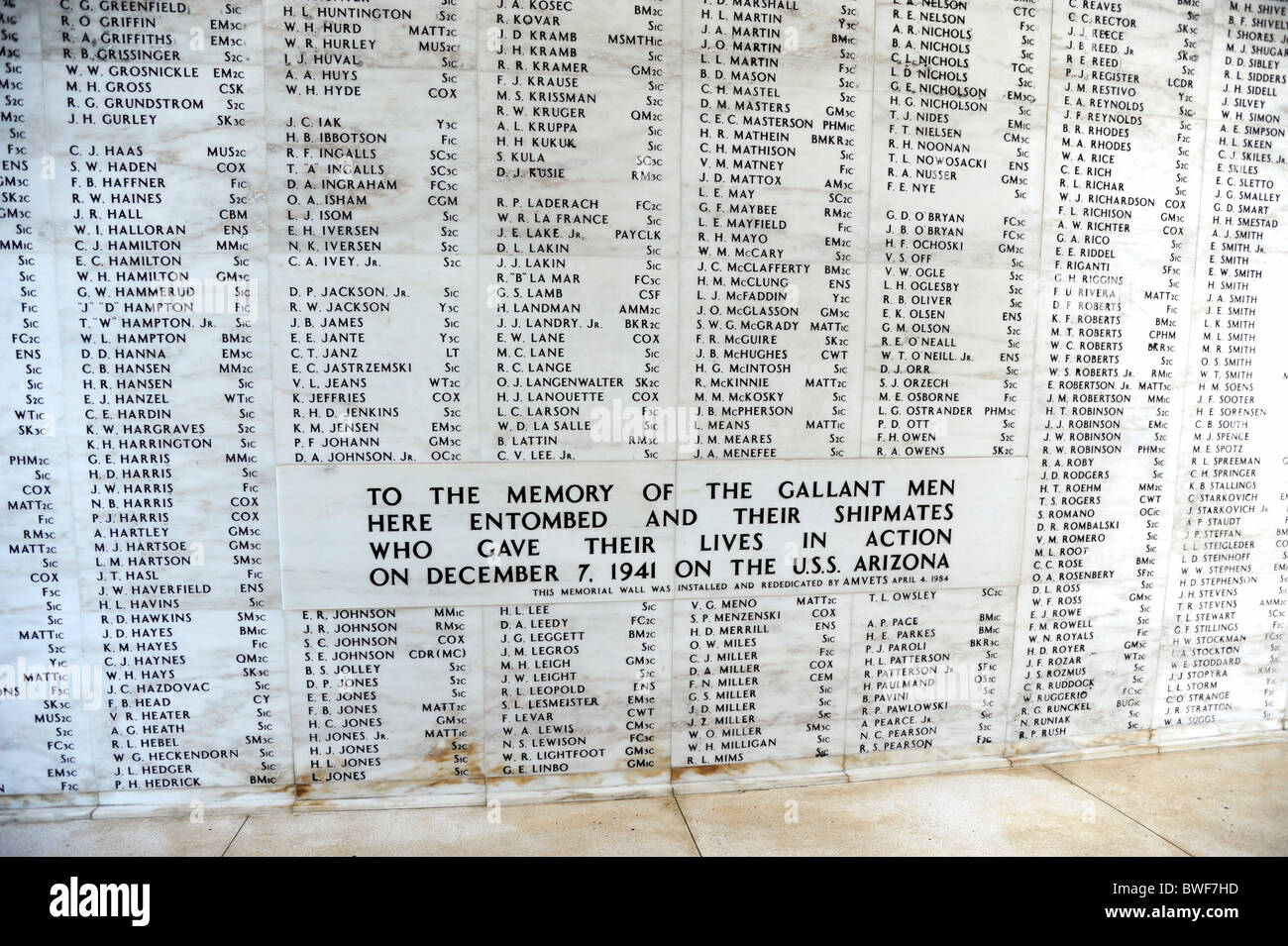 Names of the fallen sailors hi-res stock photography and images - Alamy