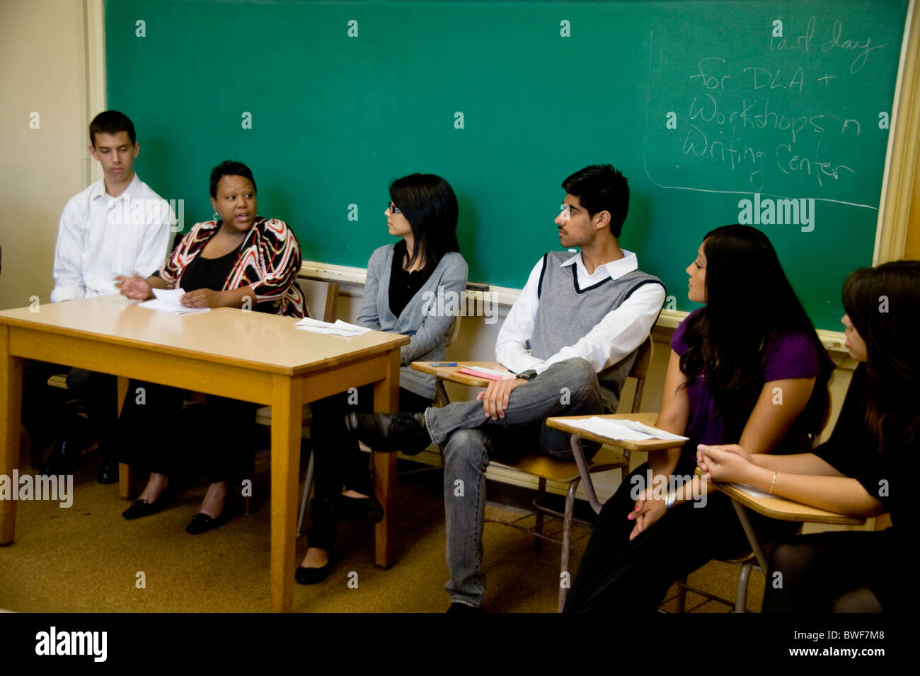 Students of Asian, African-American, Caucasian, and Indian ethnicity in ...
