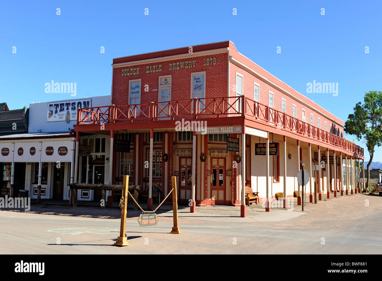 Tombstone western heritage museum tombstone hi-res stock photography ...