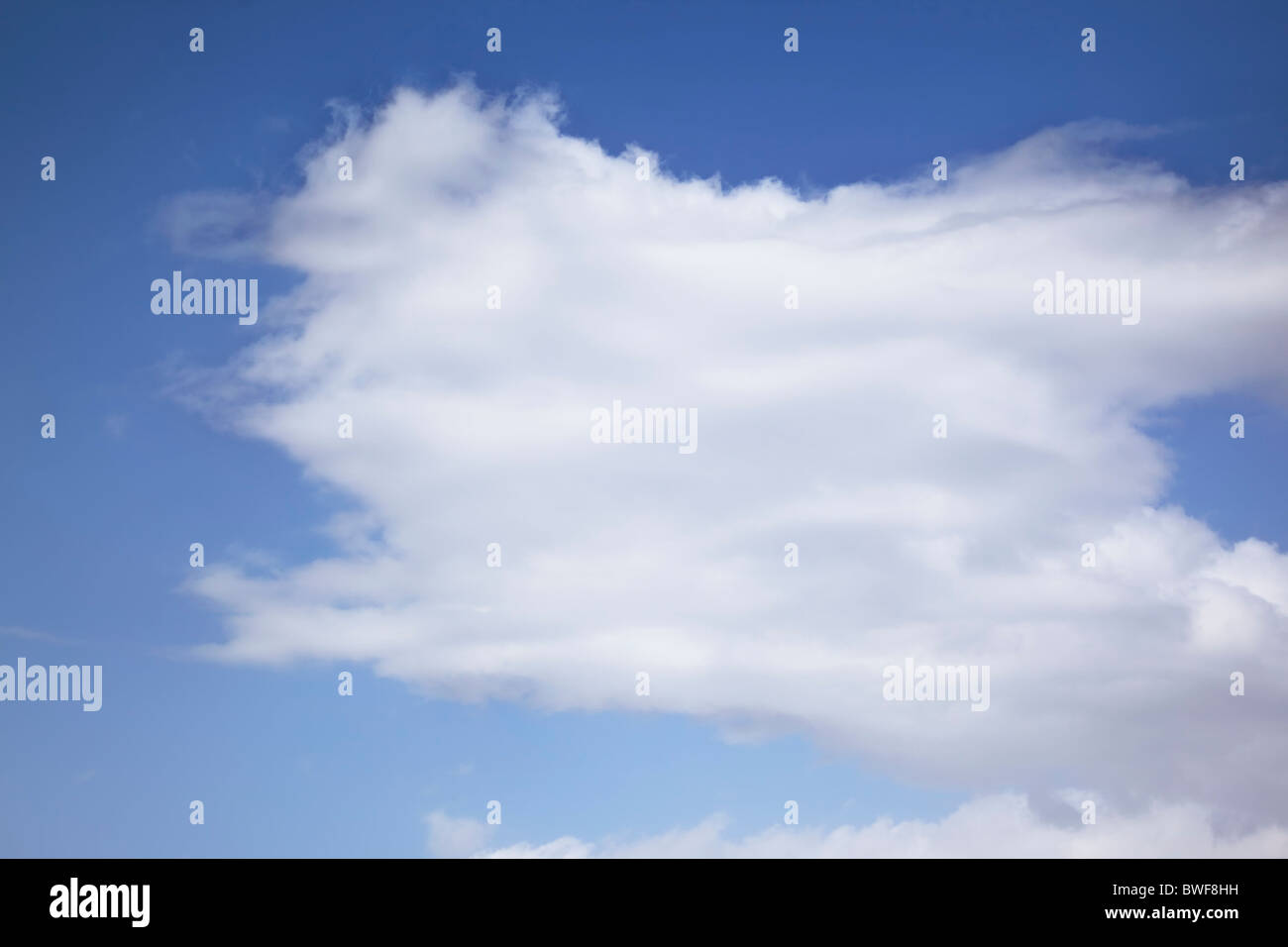 An extra large and high resolution image of silky clouds upon a lovely ...