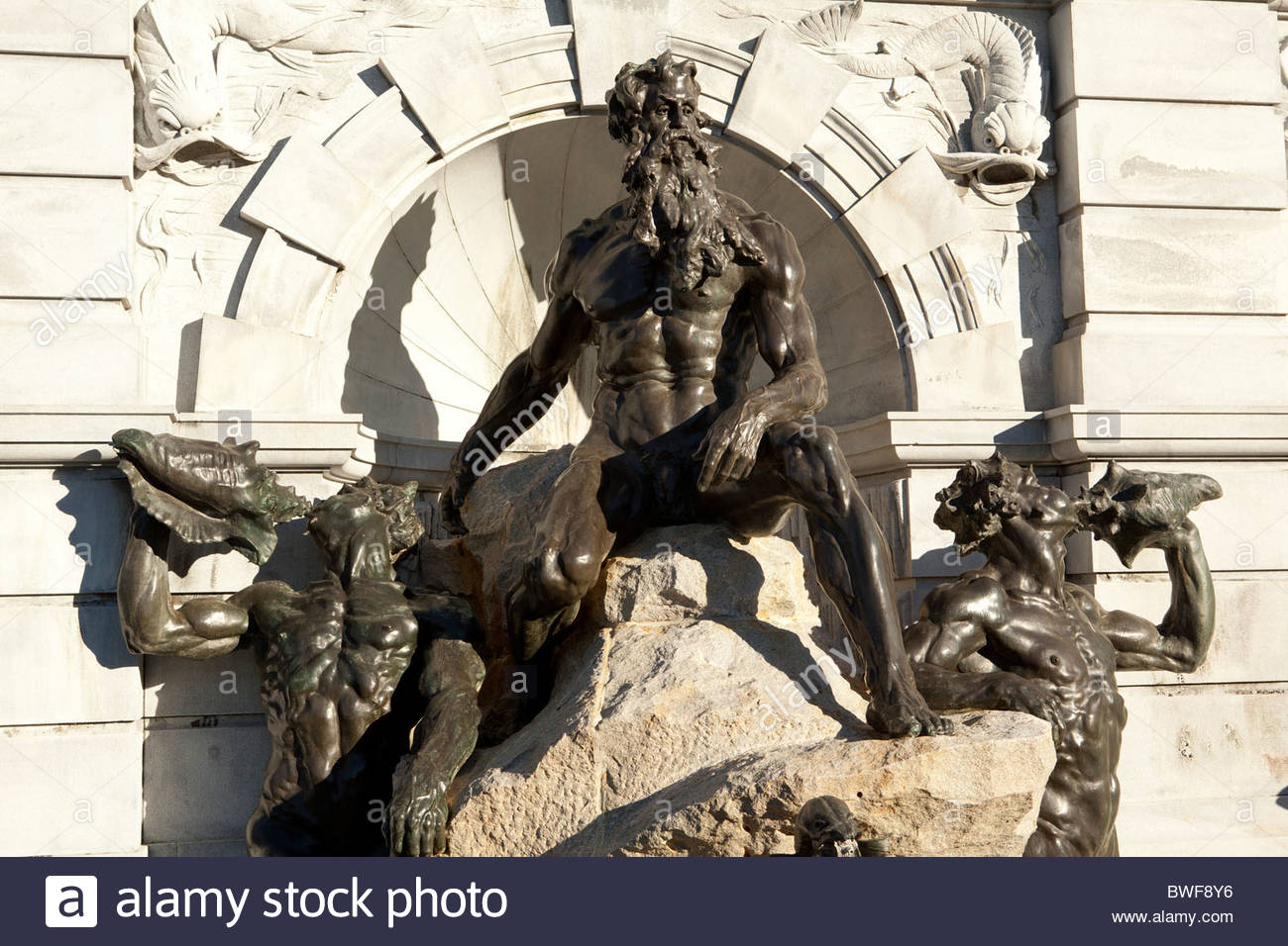 King Neptune Sculpture High Resolution Stock Photography and Images - Alamy