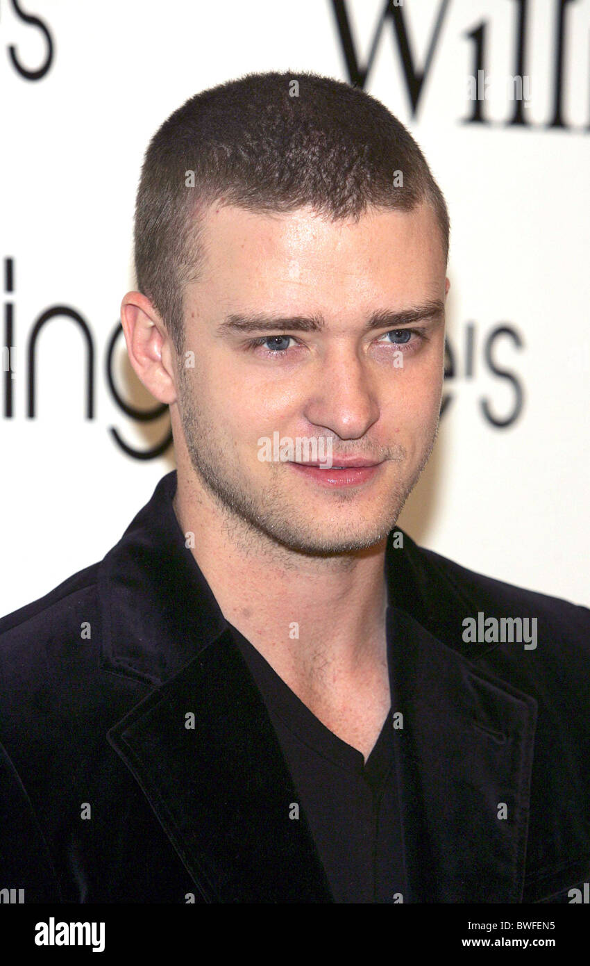 Launch of Justin Timberlake's William Rast Clothing Line Stock Photo ...