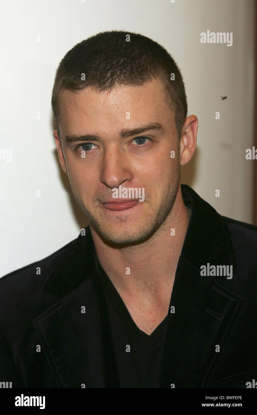Launch of Justin Timberlake's William Rast Clothing Line Stock Photo ...