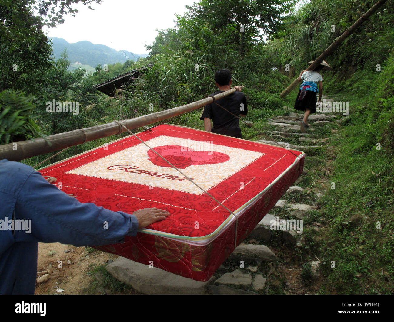 Yao village. Ping An Rice Terraces, Longsheng, Longji, Guilin, China ...