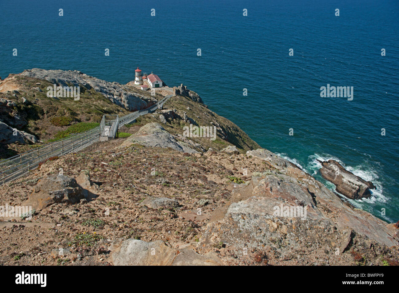 Point Reyes Lighthouse Stock Photo - Alamy