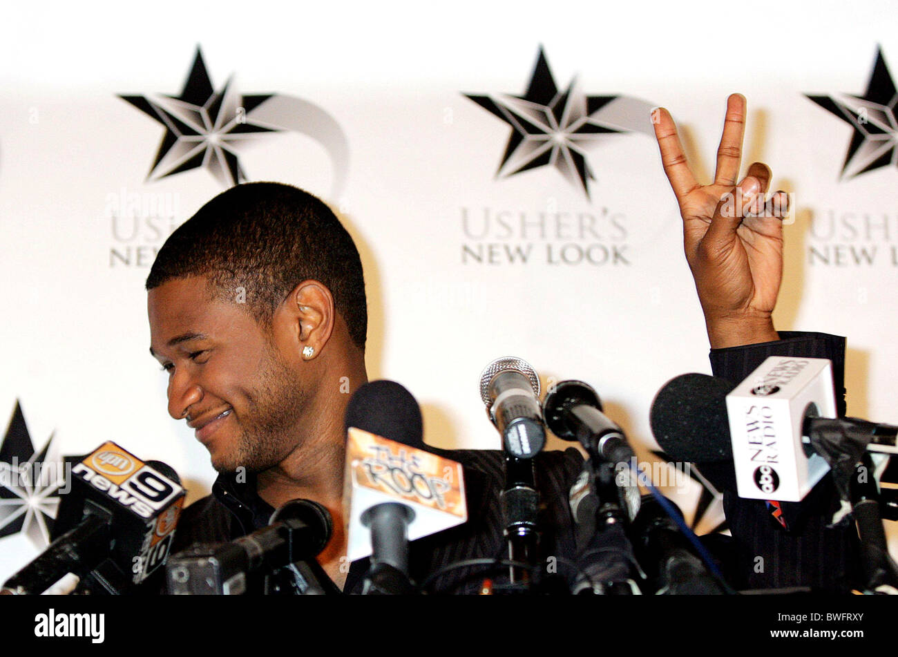 Usher Launches New Look Foundation non-profit charity for youth Stock ...
