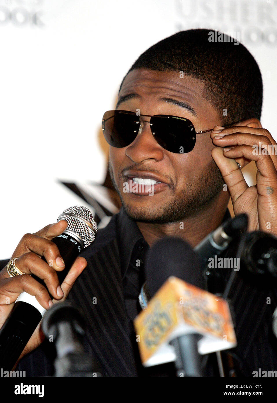Usher Launches New Look Foundation non-profit charity for youth Stock ...