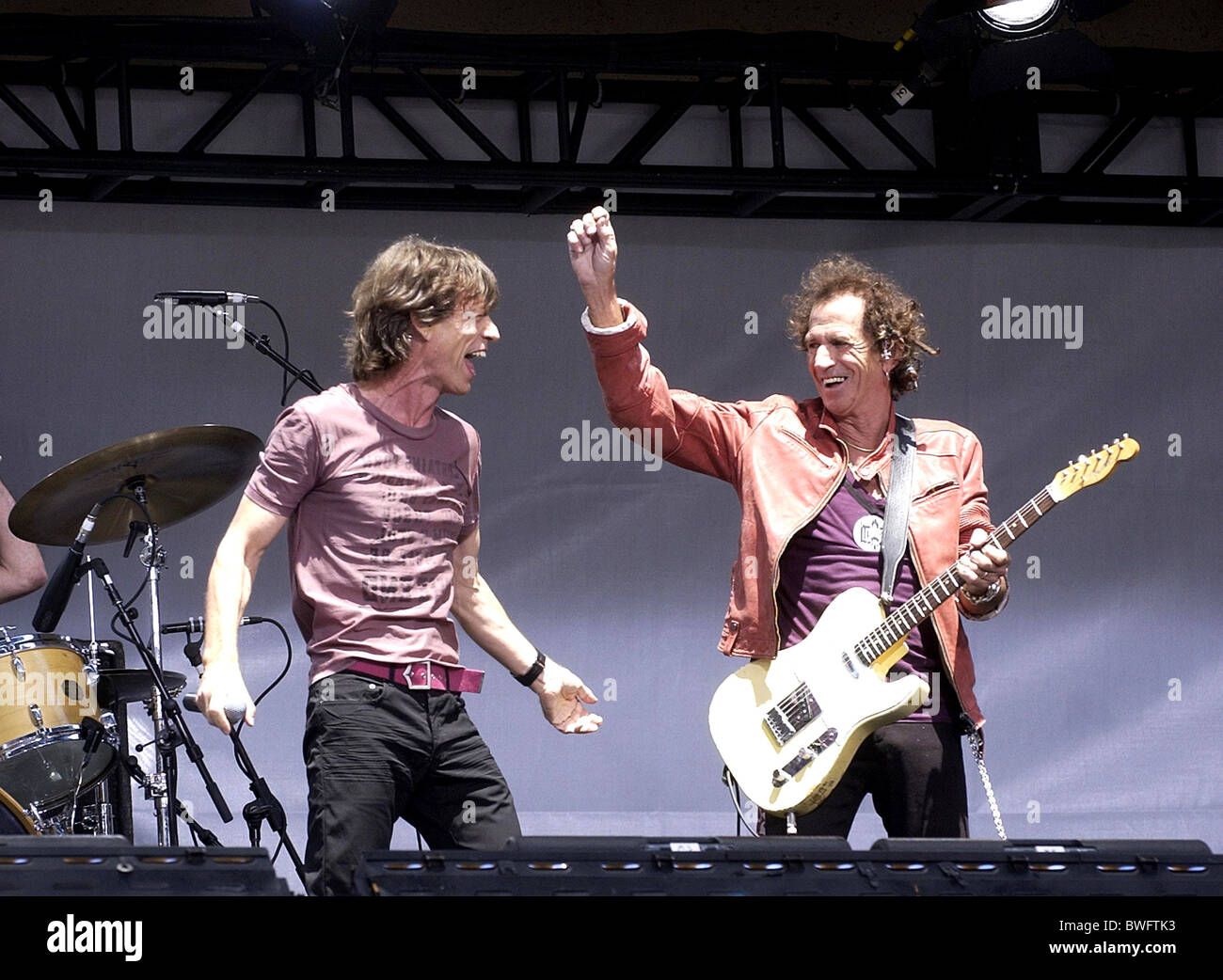 The Rolling Stones Concert Tour Kick Off Announcement Stock Photo - Alamy