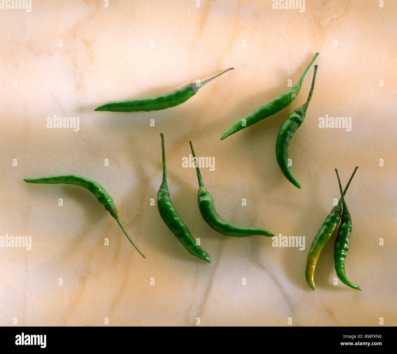 Light green chillies hi-res stock photography and images - Alamy
