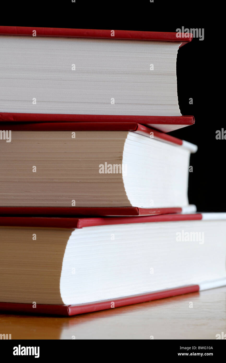 Pile of books Stock Photo - Alamy