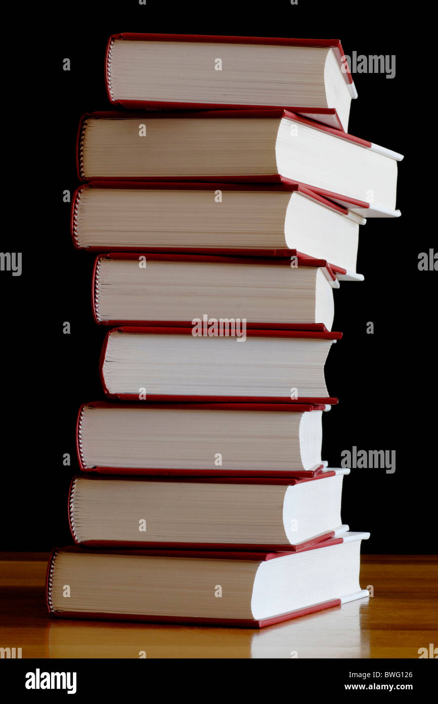 Pile of books Stock Photo - Alamy