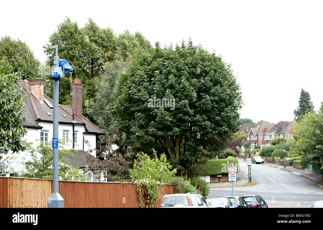 CCTV security cameras in Sparkbrook, Birmingham which were removed ...